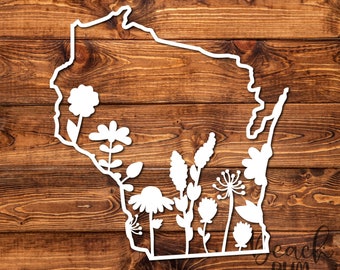 Wisconsin Car Decal - Etsy