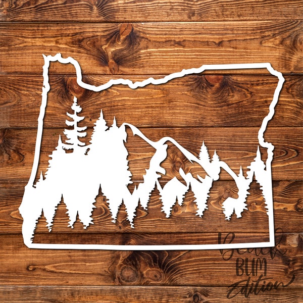Oregon Decal - Etsy