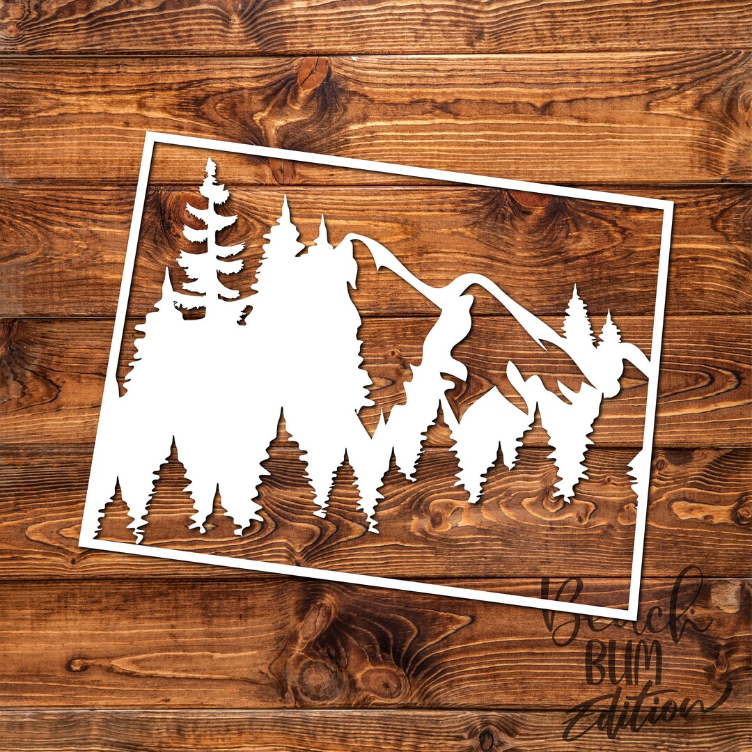 Colorado Mountains Sticker Colorado Stickers Colorado Decal - Etsy