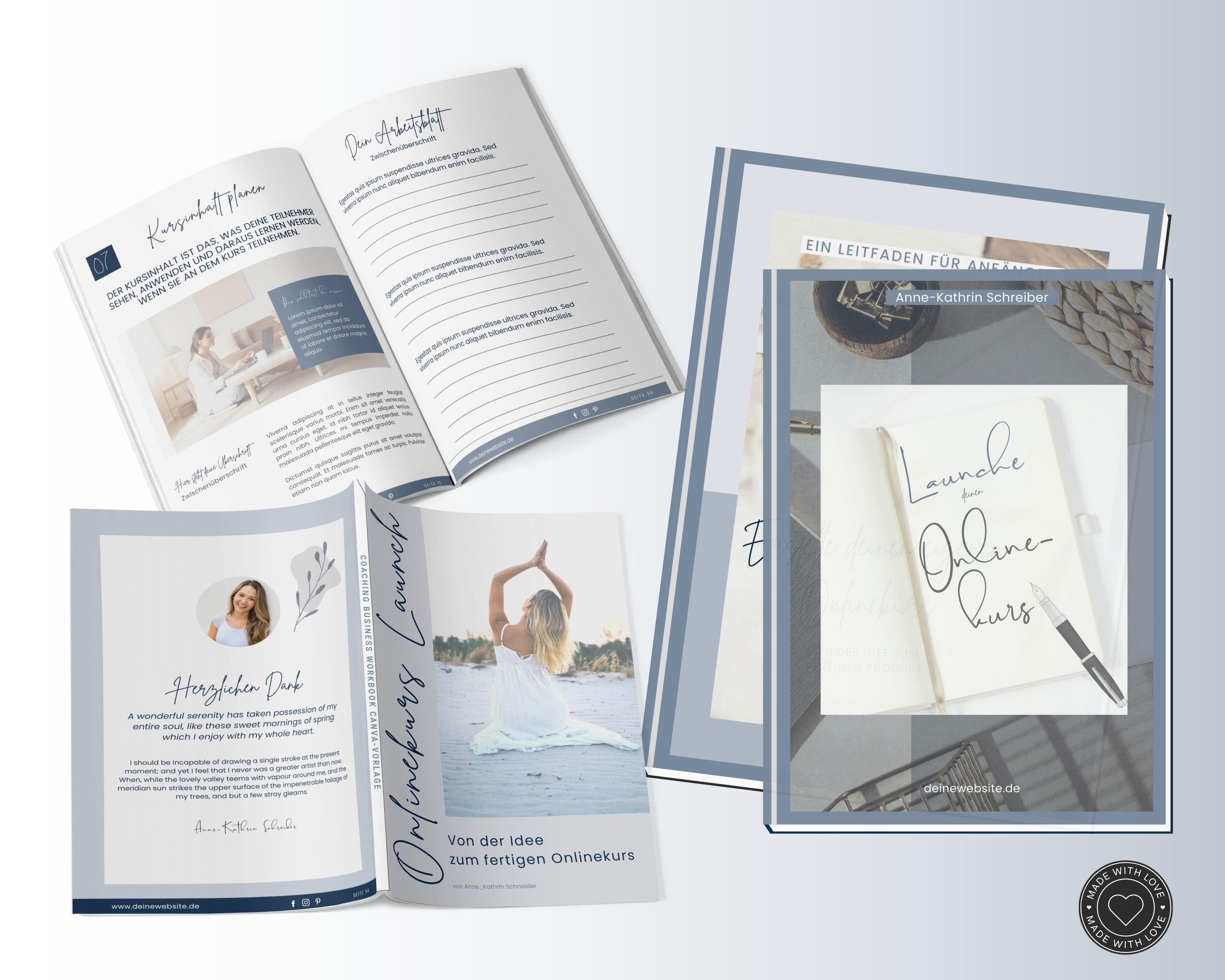 Simple Workbook | Opt in Freebie | Workbook Template | Ebook Template ...