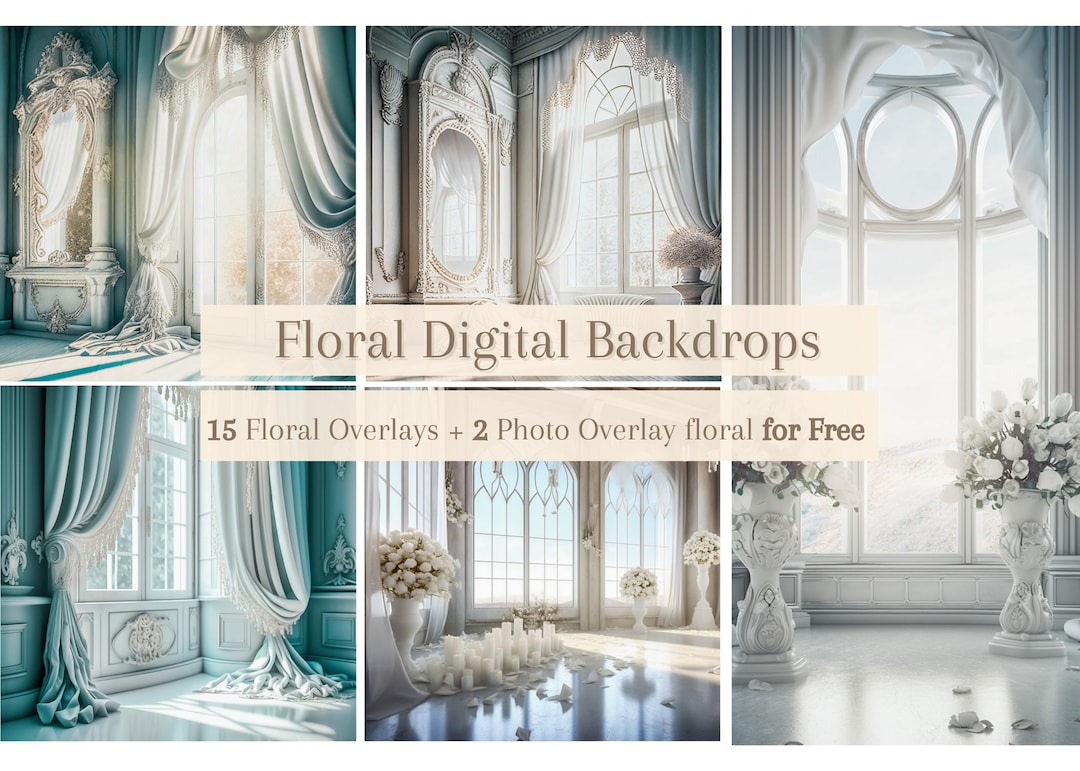 Photo Overlay Floral | Texture Overlays | Digital Overlays | Digital ...