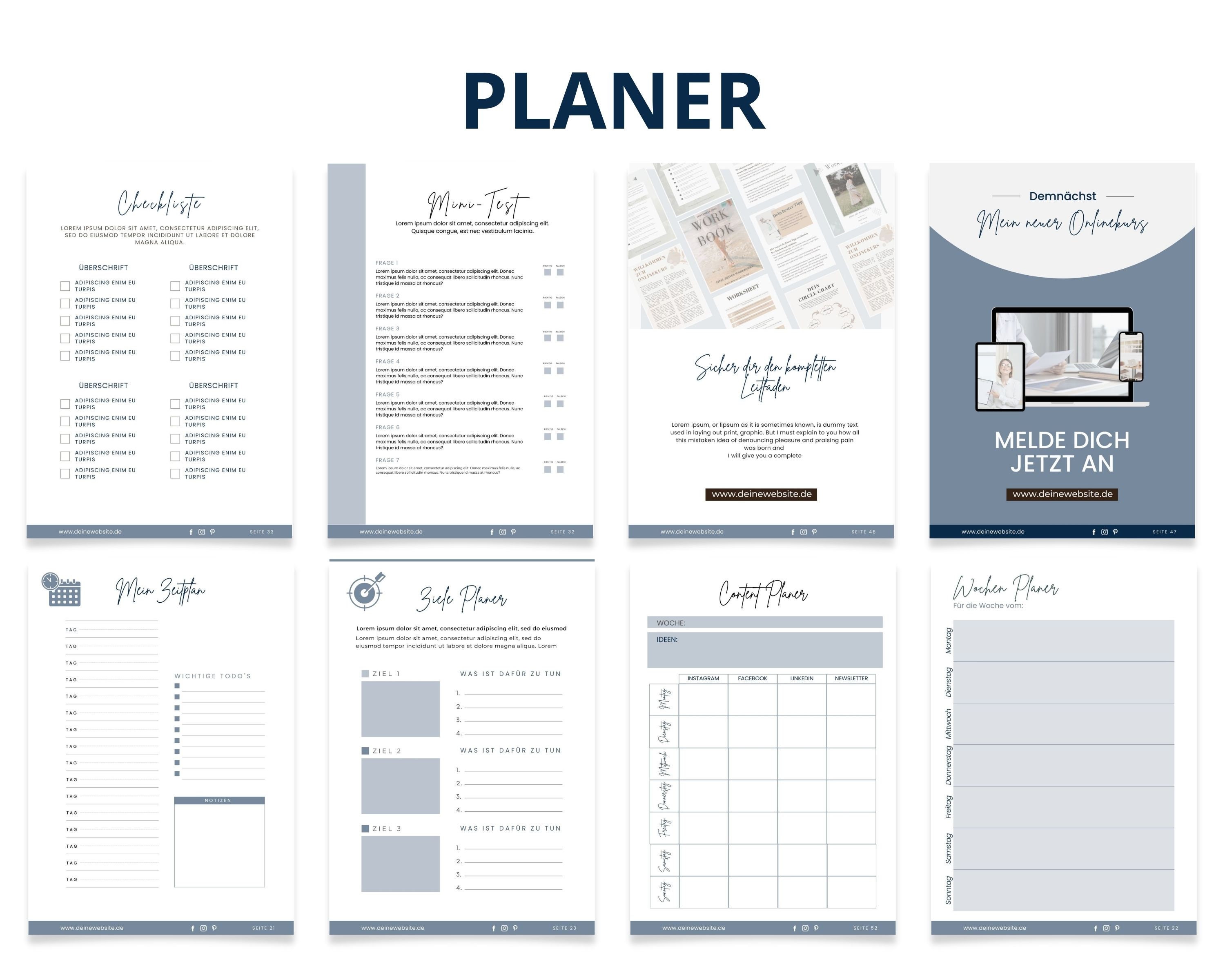 Simple Workbook | Opt in Freebie | Workbook Template | Ebook Template ...