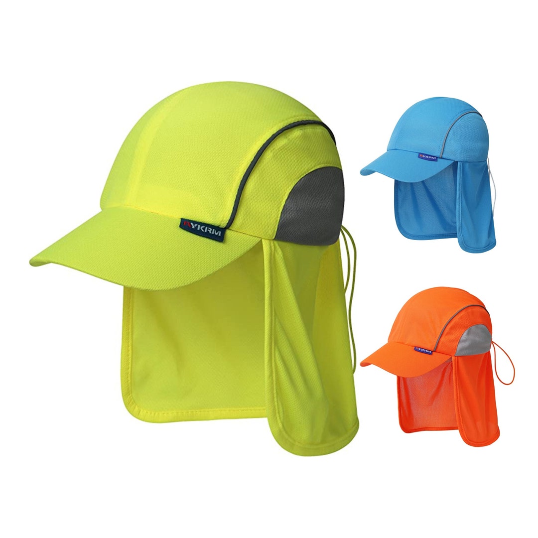 Unisex High Visibility UPF30 Legionnaire Hat Cap. 3 Colours - Etsy