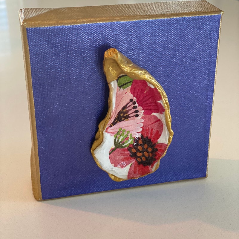 Shell Art on Canvas - Etsy