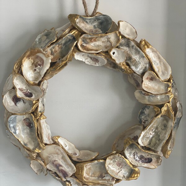 Oyster Shell Wreath - Etsy