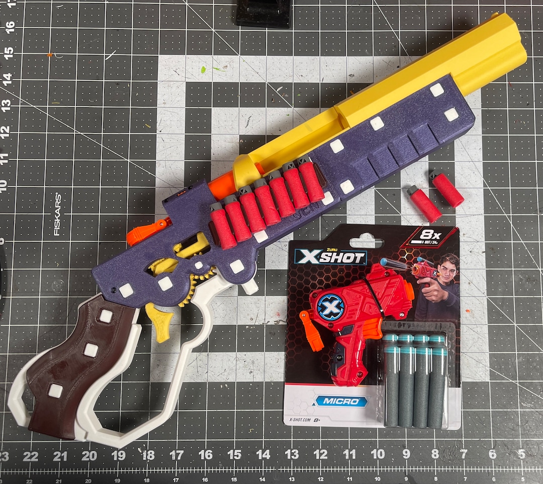 Long Barrel Lever-action X-shot Micro Reshell 8 - Etsy Australia