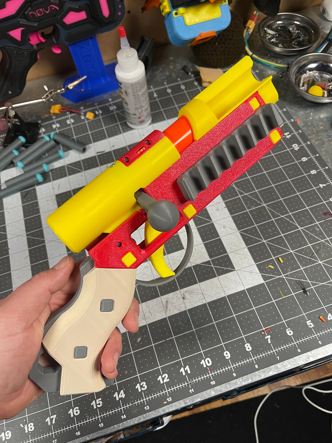 X-shot Reshell 7 - Bolt-actio Toy! Kit by Domochevsky of Gencomegawerks ...