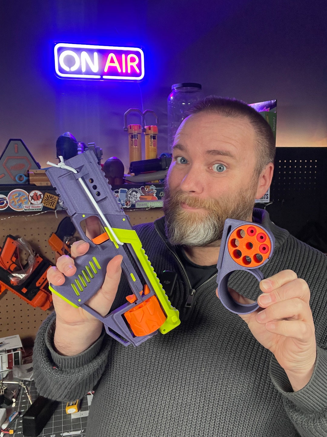 Nail Clipper Nerf Blaster by Leedle Dynamics - Etsy