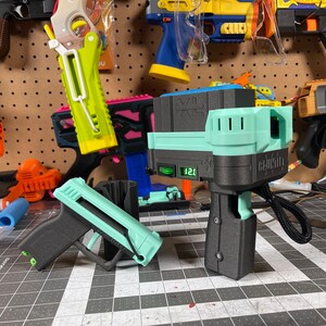 Custom Gauntlet XL Nerf Mega XL Dart Launching Blaster Lower Crush ...