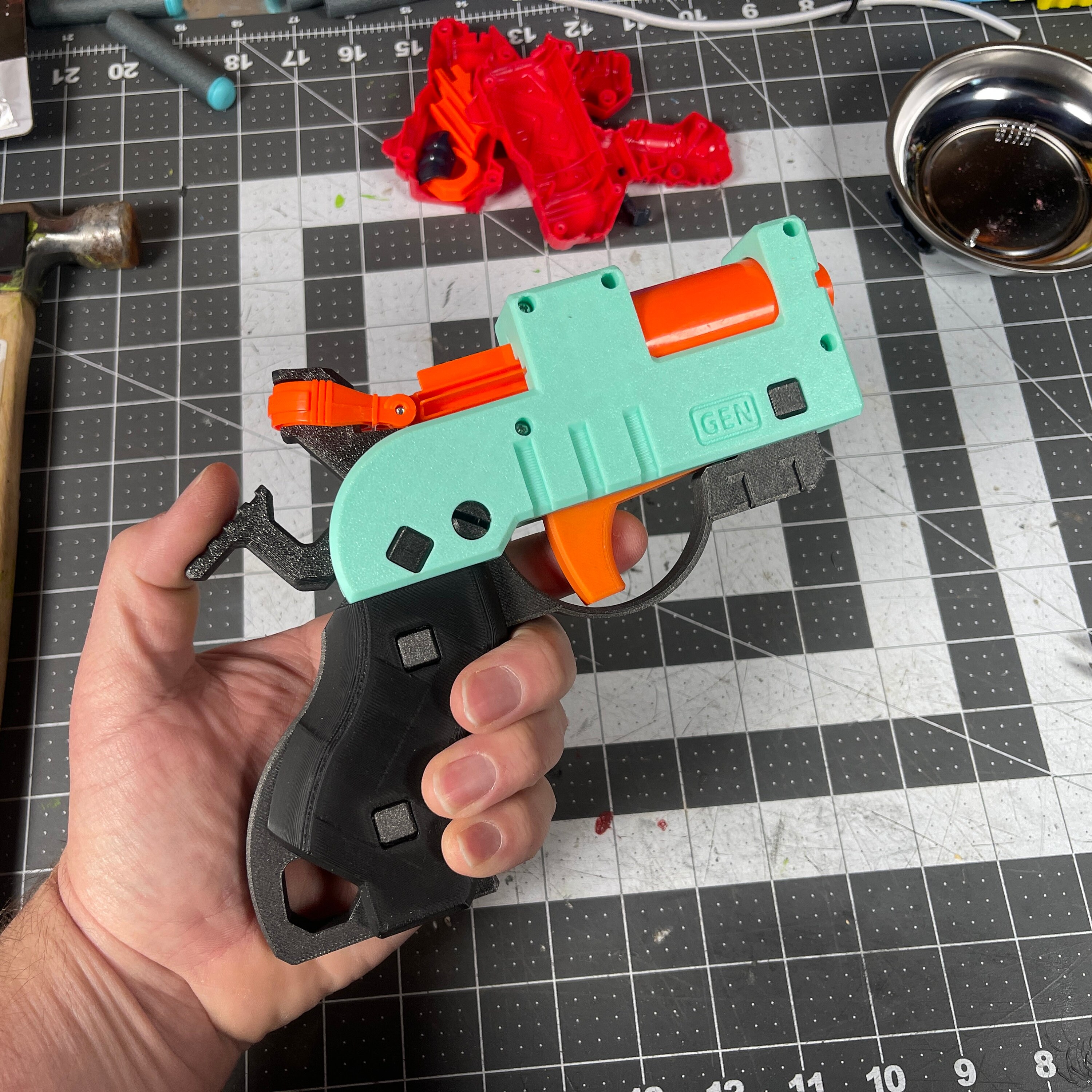 X-shot Reshell 4 Hammer Prime Time Kit by Domochevsky of - Etsy