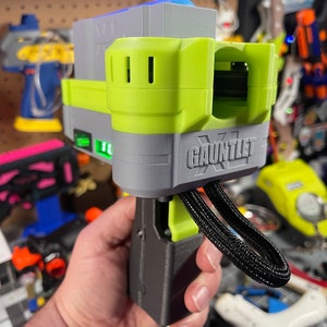 Custom Gauntlet XL Nerf Mega XL Dart Launching Blaster Lower Crush ...