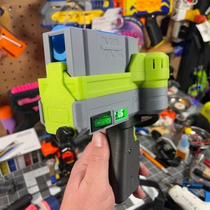 Custom Gauntlet XL Nerf Mega XL Dart Launching Blaster Lower Crush ...