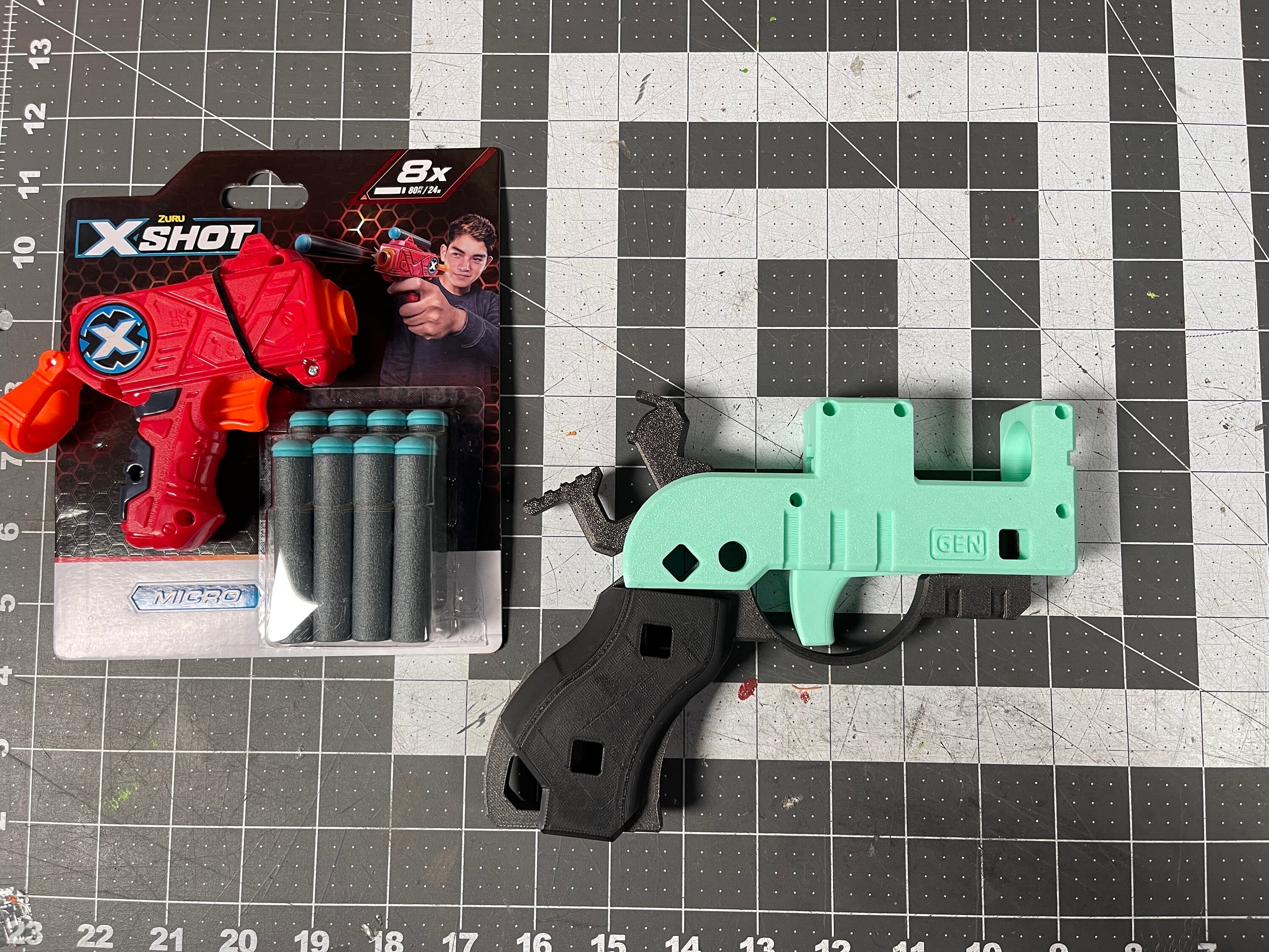 X-shot Reshell 4 Hammer Prime Time Kit by Domochevsky of - Etsy