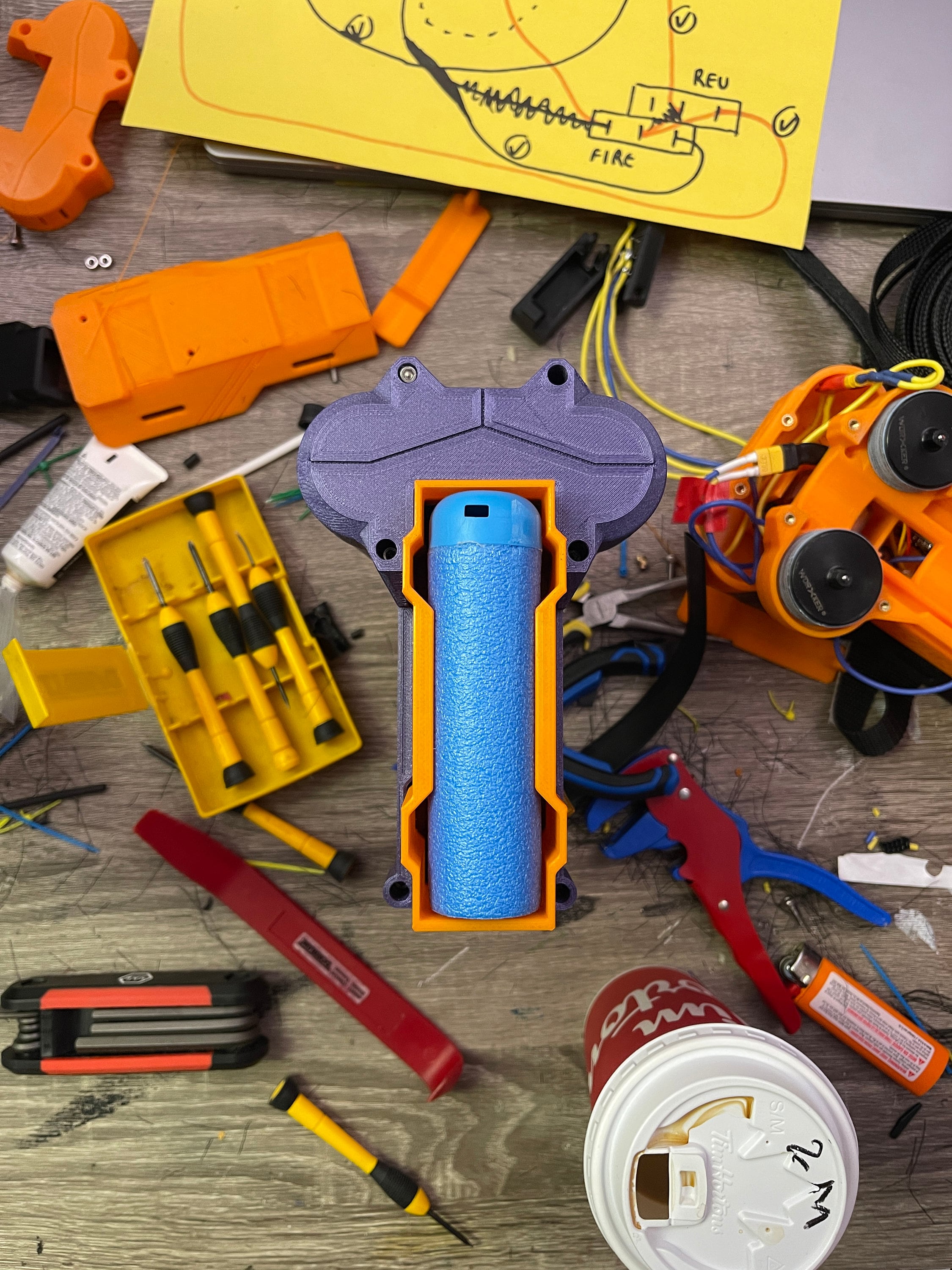 Gauntlet XL FILES ONLY A Nerf Megaxl Blaster by Foam.blasted and ...