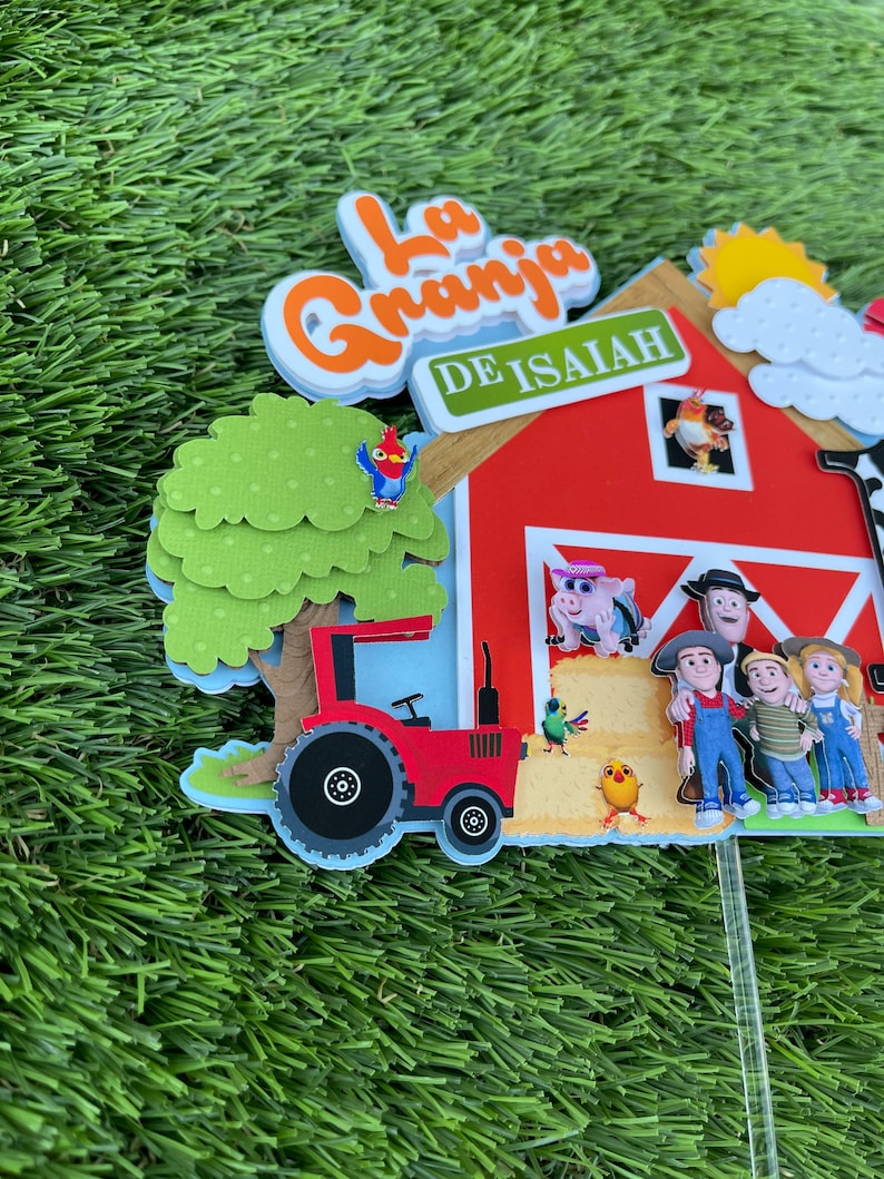 La Granja De Zenón Cake Topper - Etsy