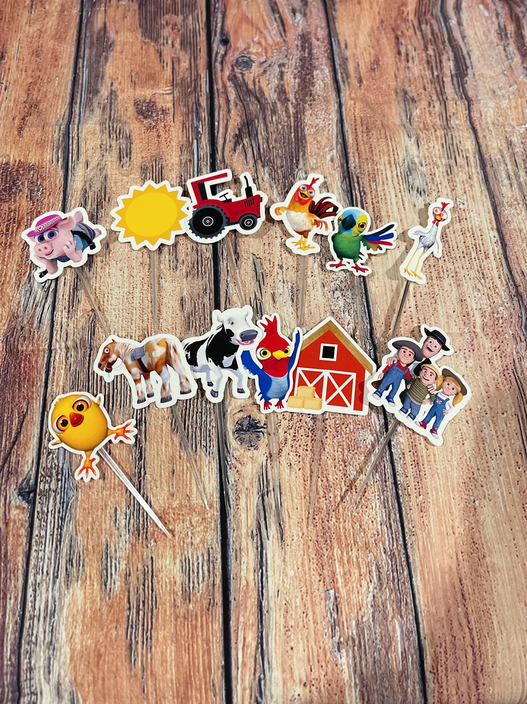 La Granja De Zenón Cupcake Toppers - Etsy Australia