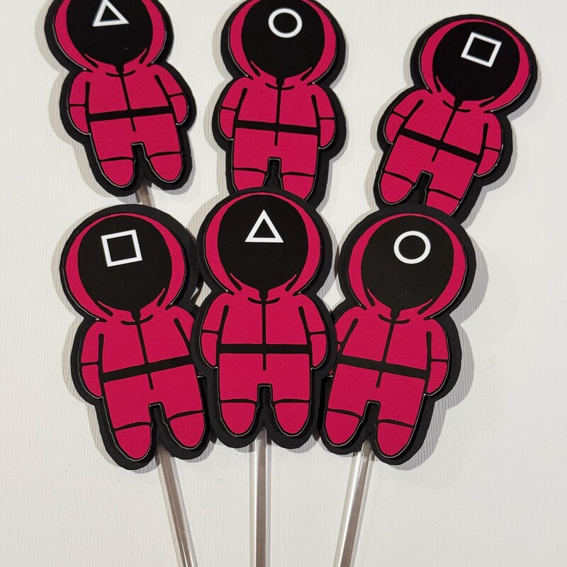 Squidgames Cake Topper - Etsy