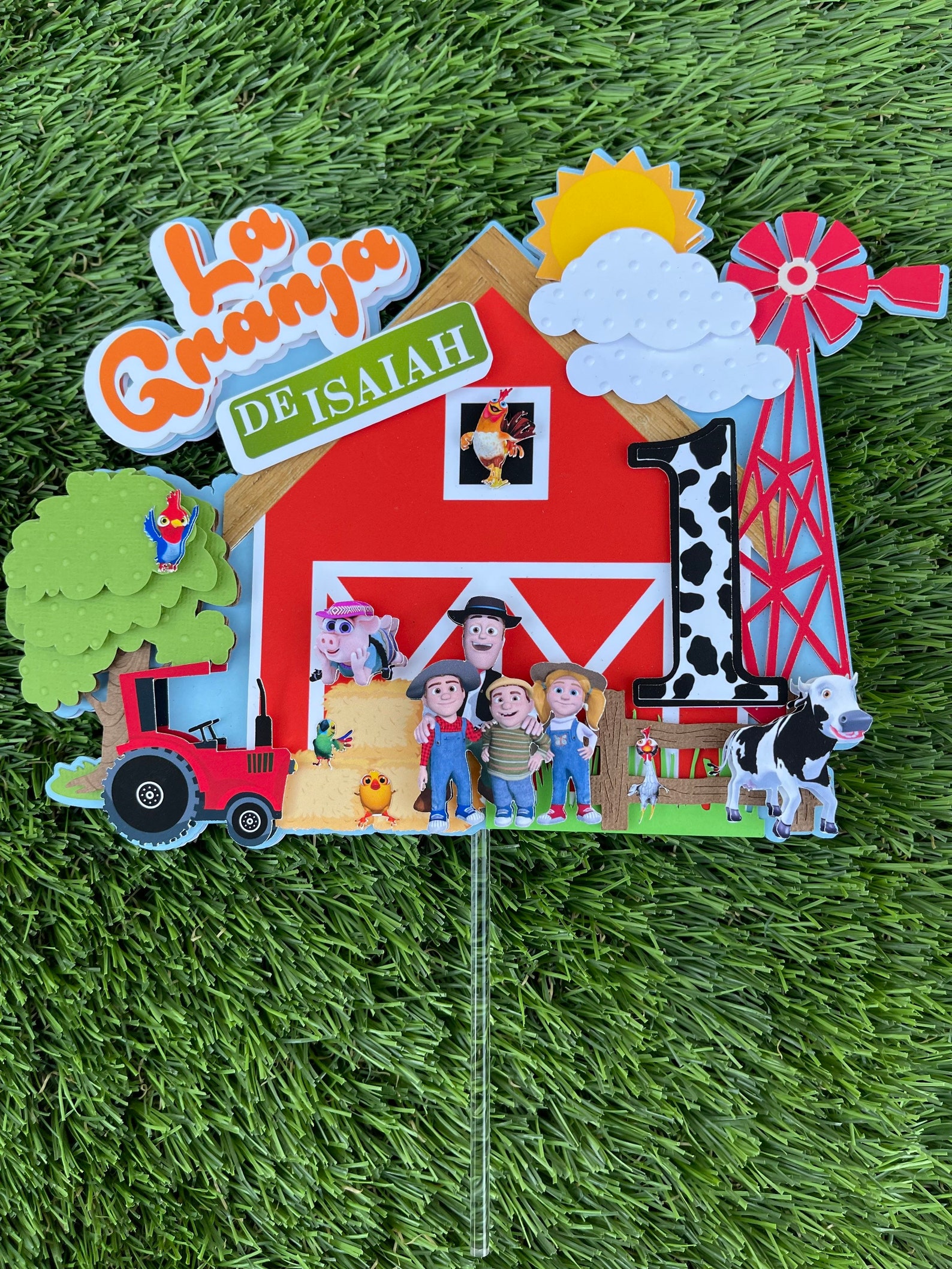 La Granja De Zenón Cake Topper - Etsy