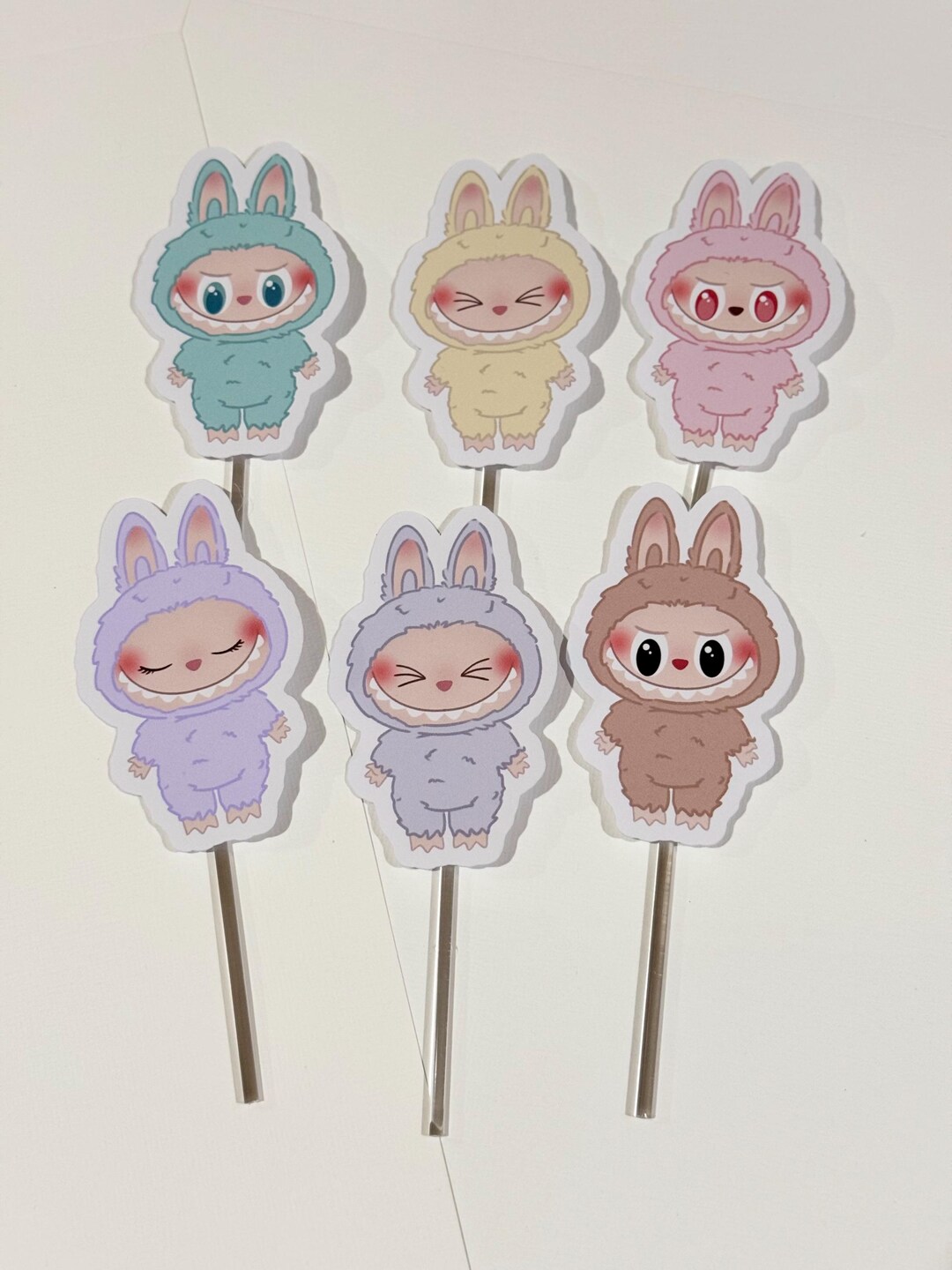 Inspired Labu Dolls 12 Cupcake Toppers - Etsy