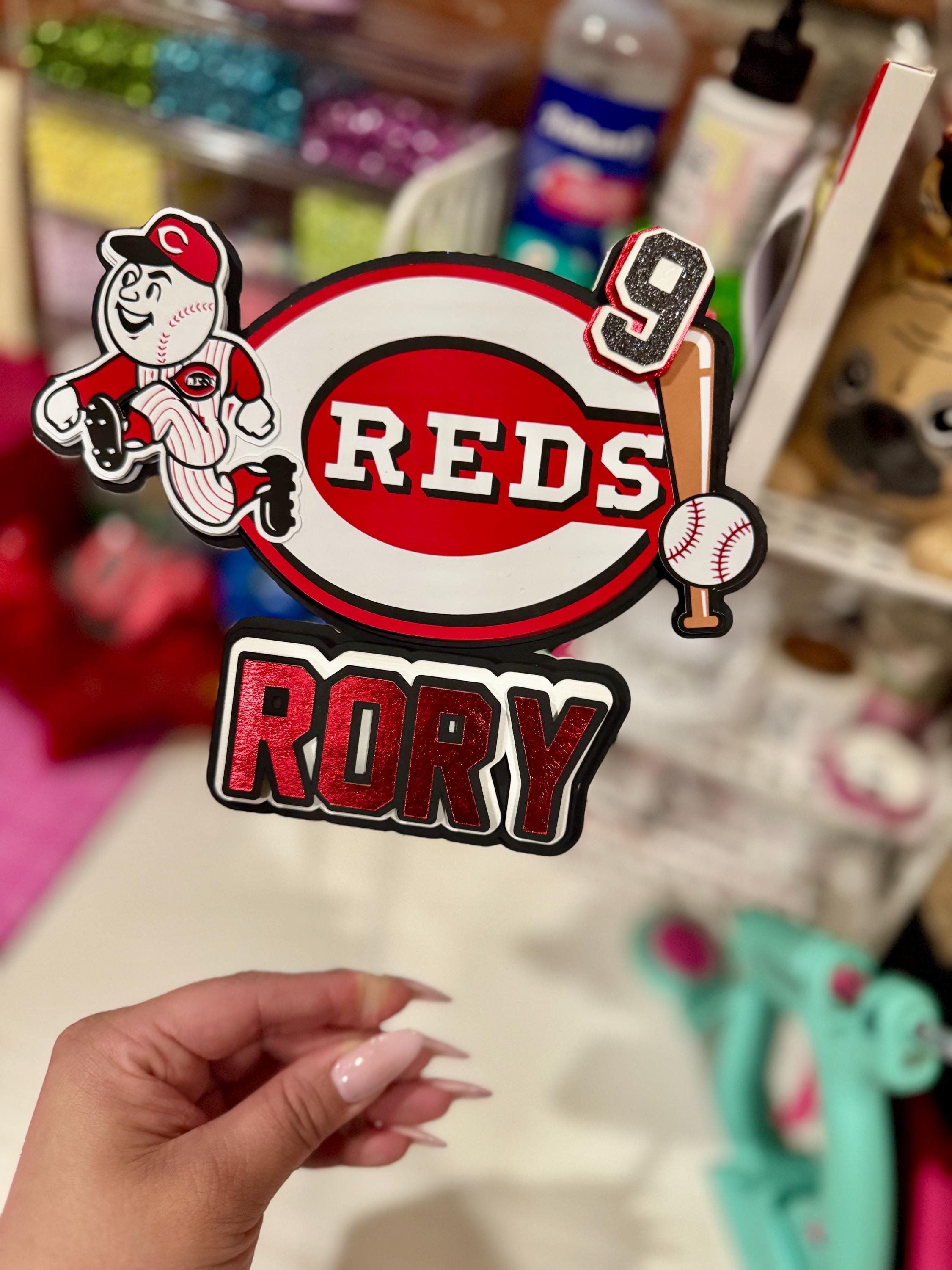 Baseball Cake Topper - Etsy