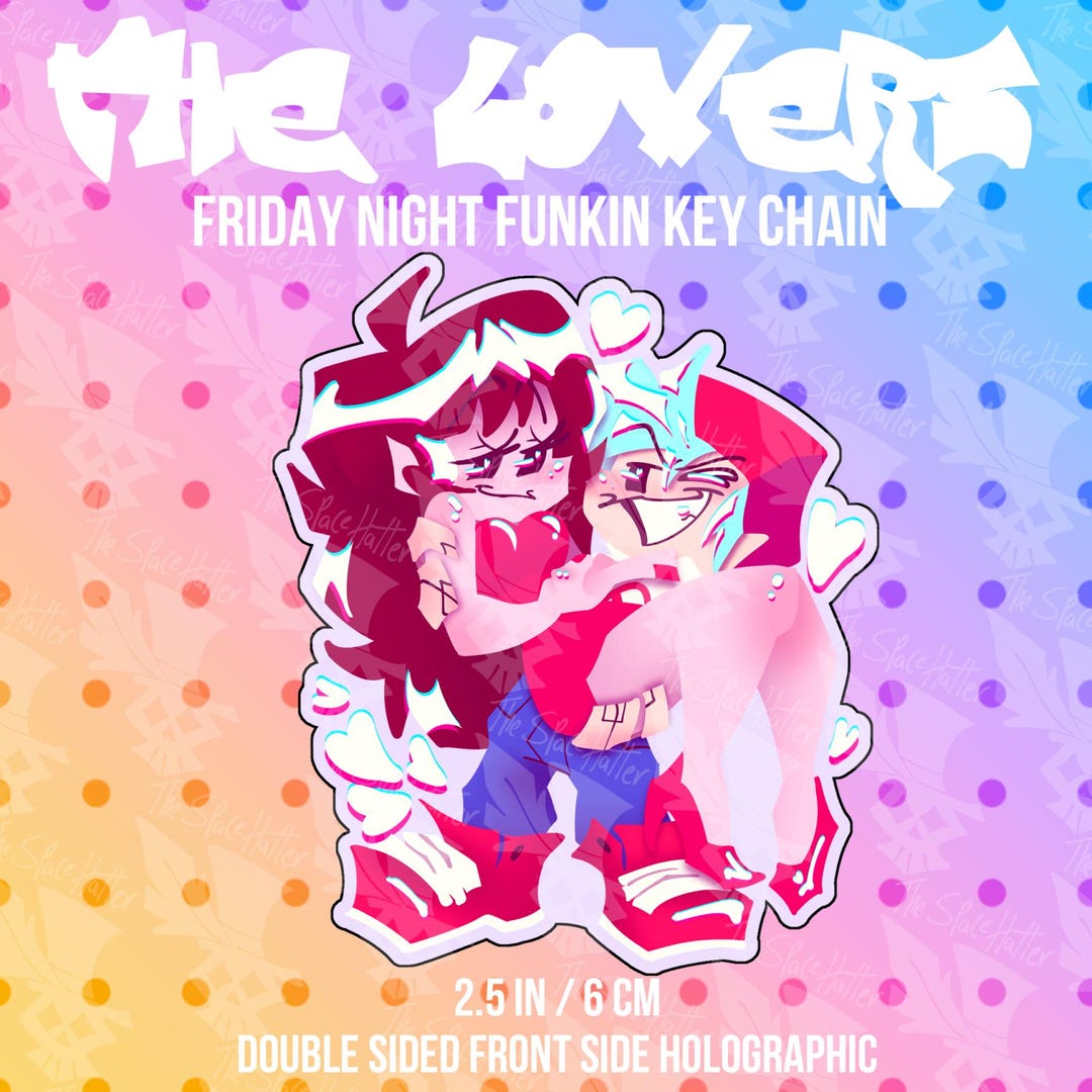 The Lovers - Friday Night Funkin Keychain - Etsy