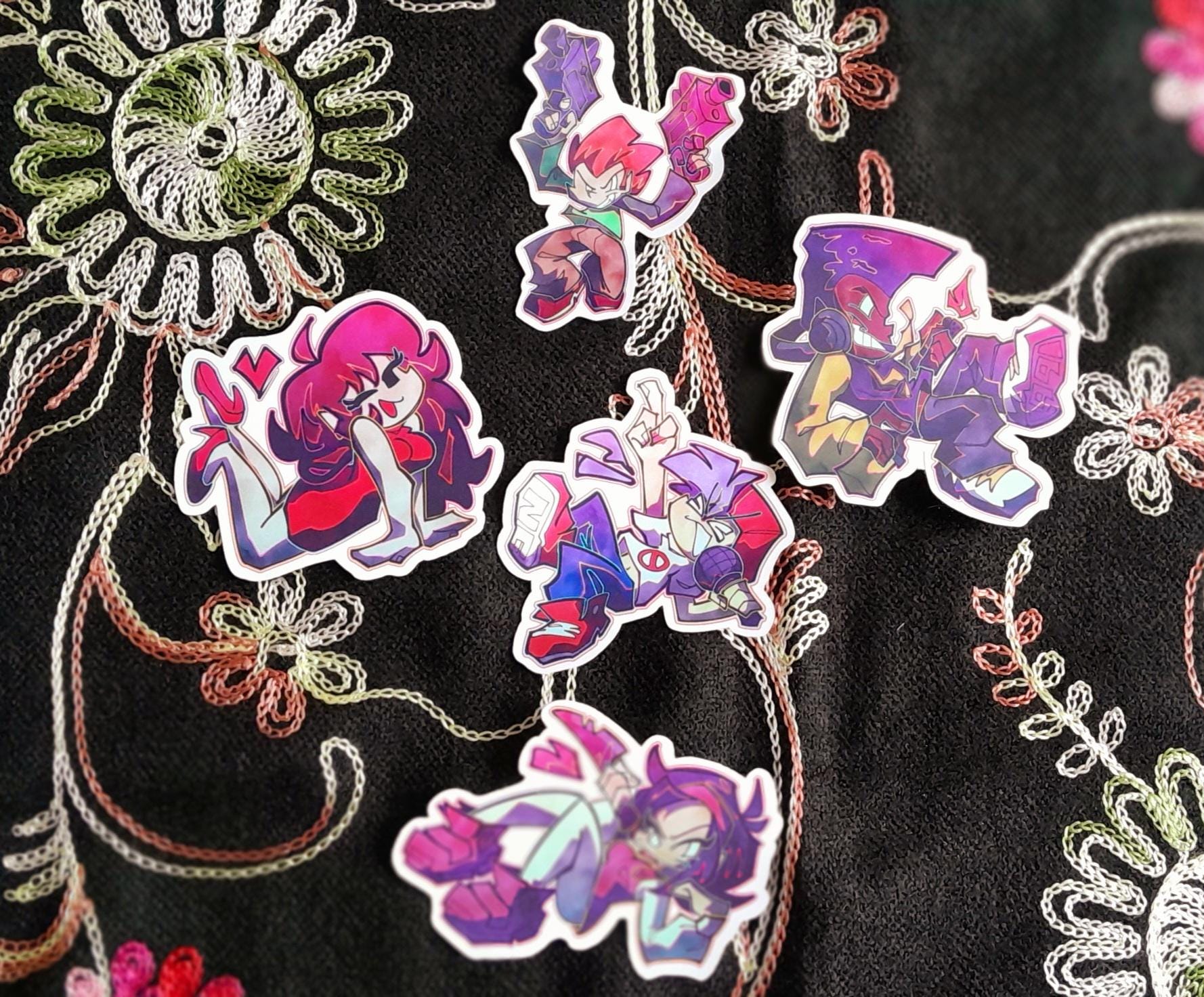 Friday Night Funkin Die Cut Stickers - Etsy