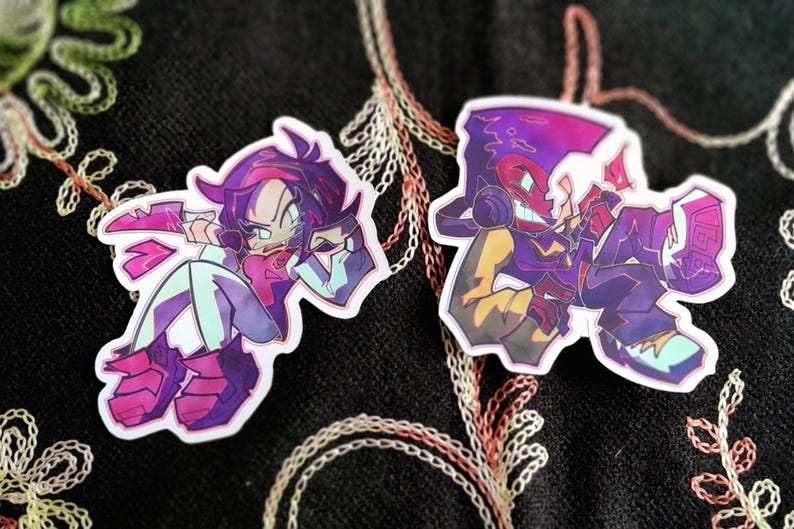 Friday Night Funkin Die Cut Stickers - Etsy