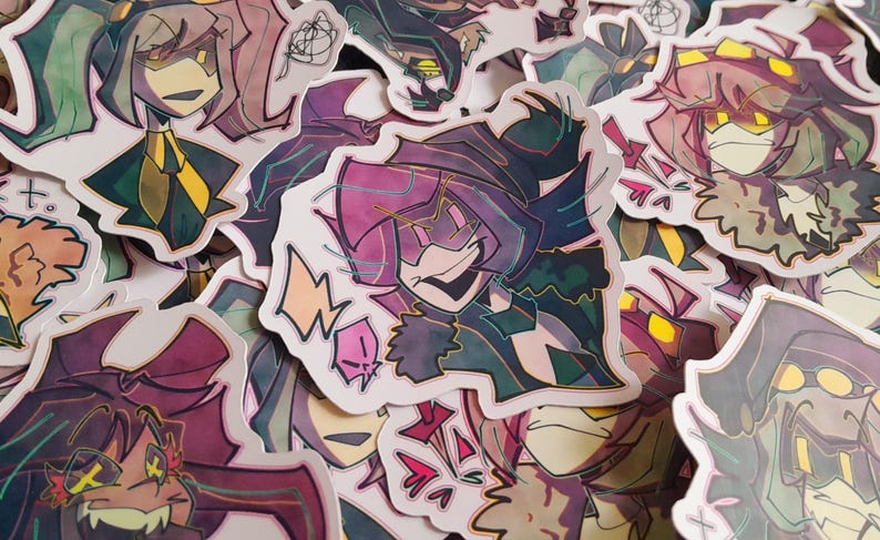 Murder Drones Die Cut Stickers - Etsy