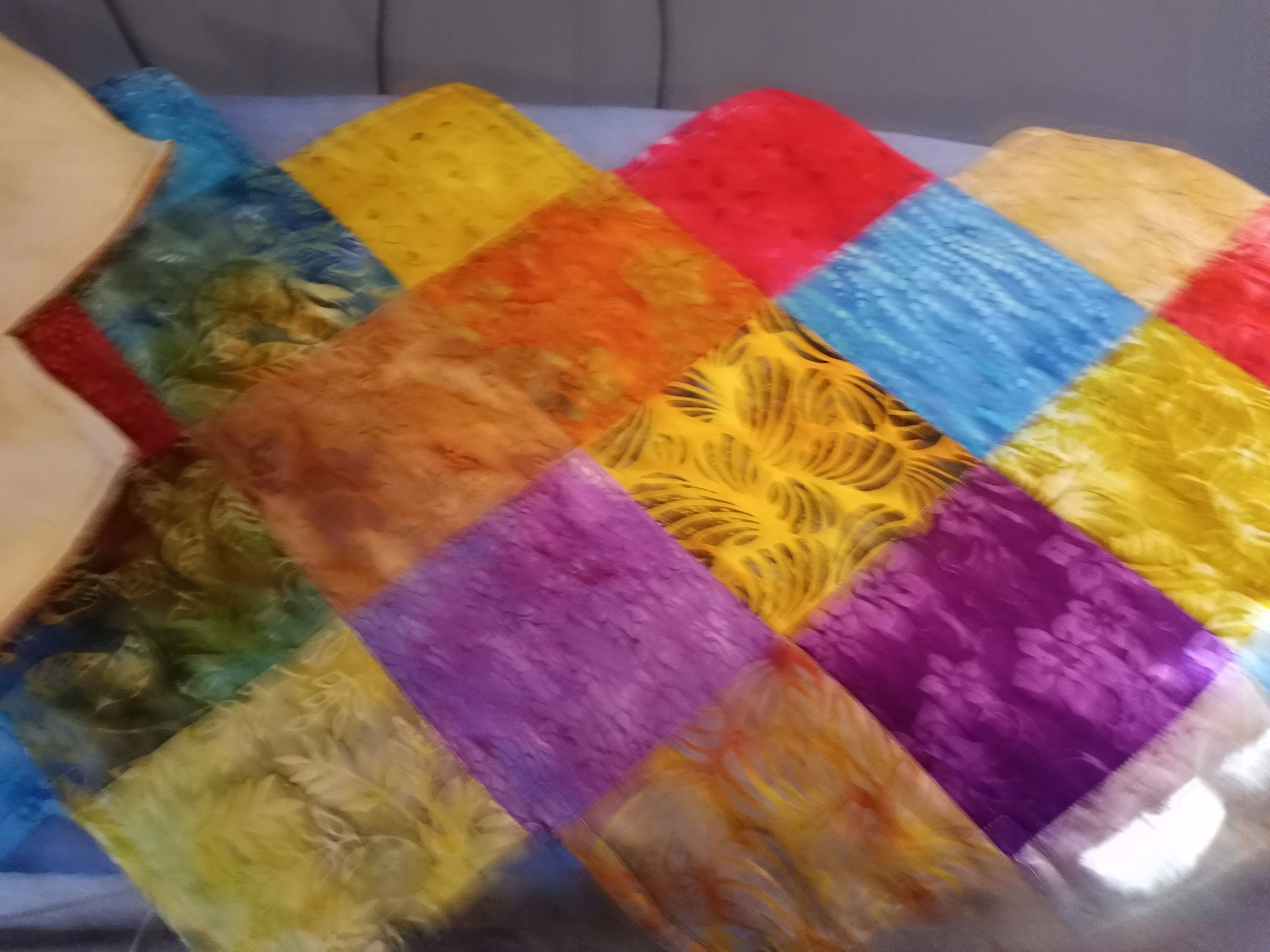 Batik Zig Zag Table Runner - Etsy