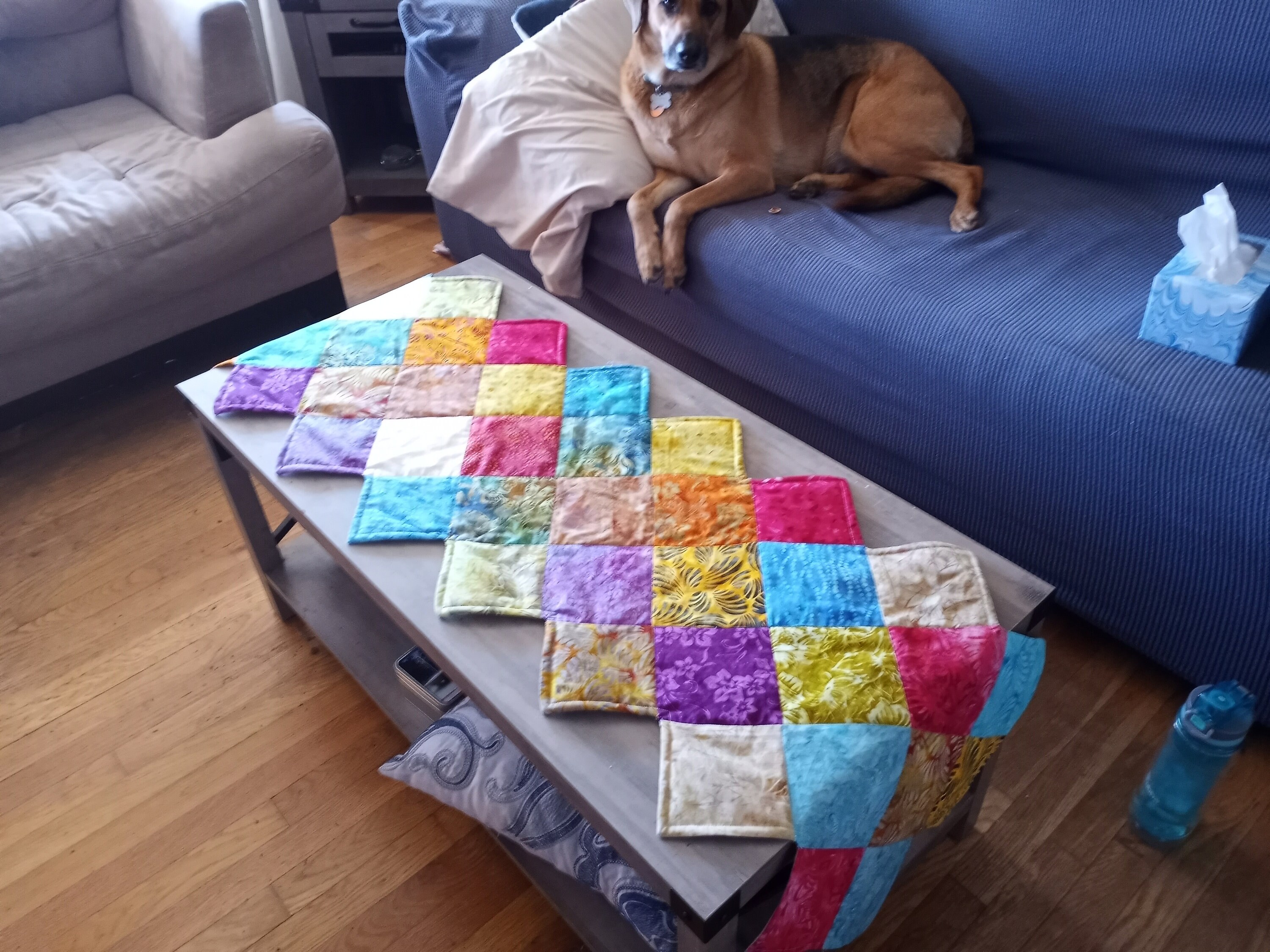 Batik Zig Zag Table Runner - Etsy