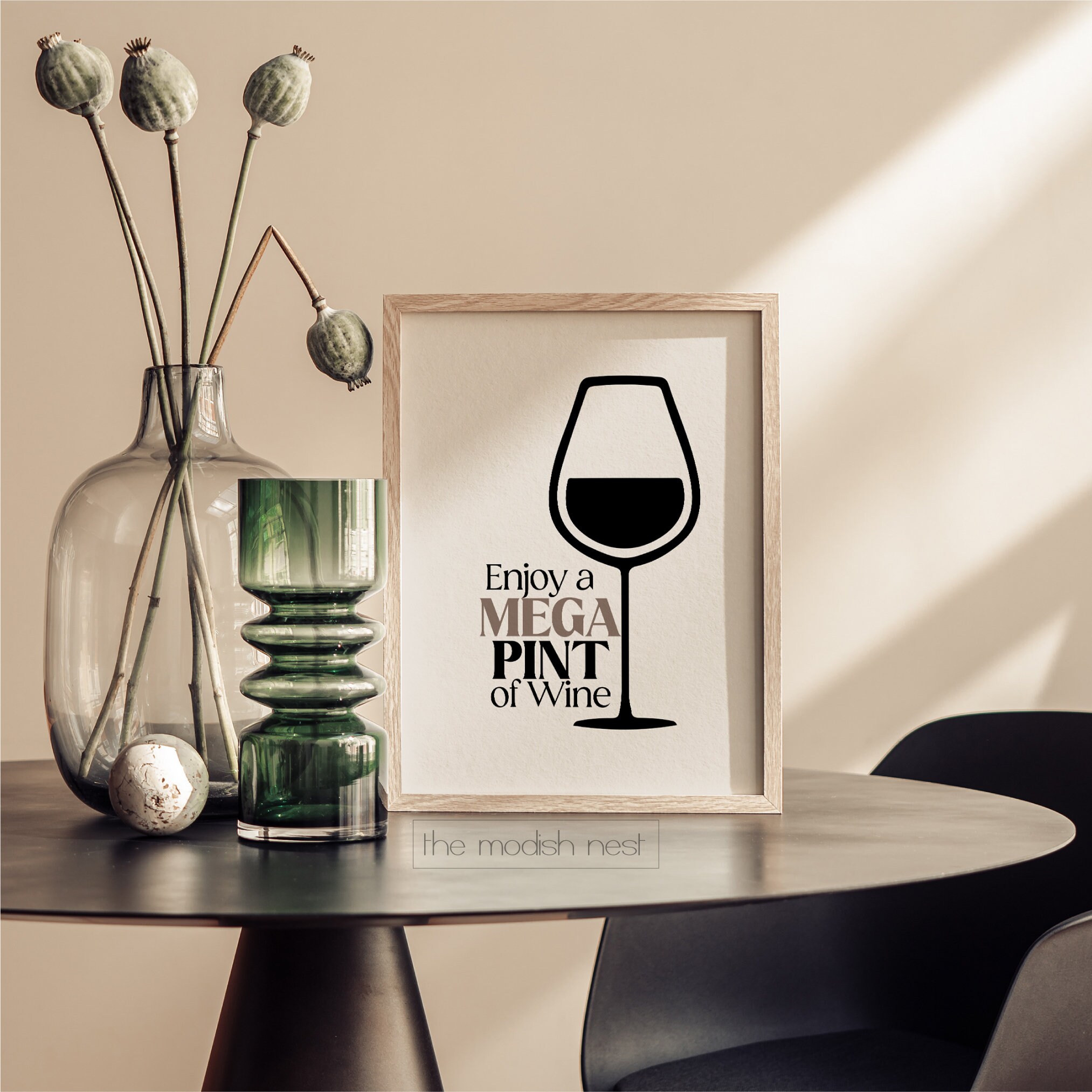 Bar Cart Art Set Printable Art Set of 2 for Bar Cart Mega - Etsy