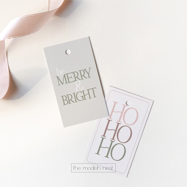 Christmas Gift Tags Bundle Set of 32 Holiday Gift Tags - Etsy