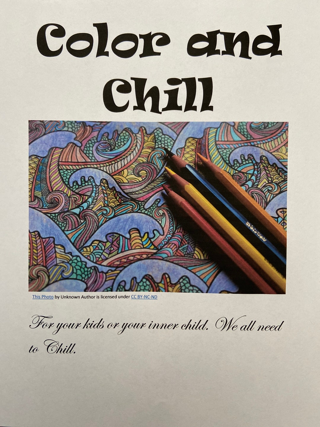 Color and Chill - Etsy