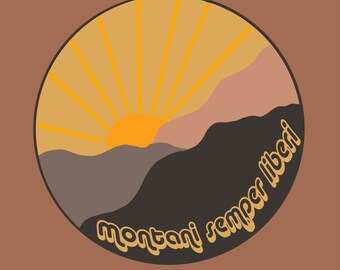 Montani Semper Liberi - Etsy