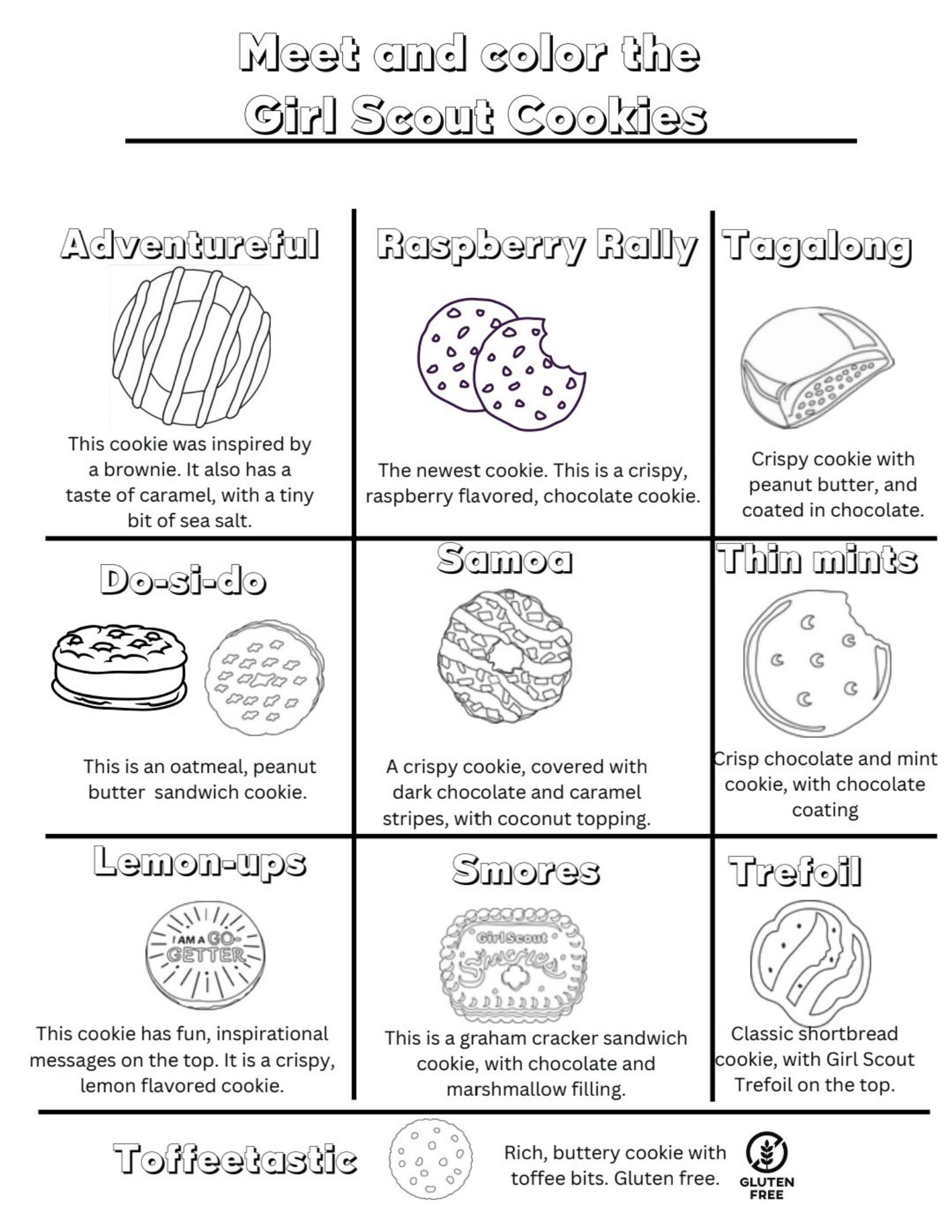 Girl Scouts, Let's Learn and Plan Cookie Season Packet- 2023 With New ...