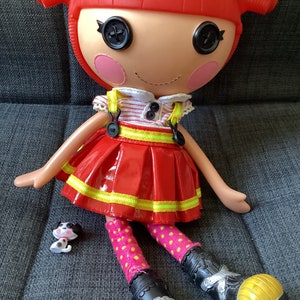 Retired Adorable Lalaloopsy Full Size Ember Flicker Flame Doll Dressed ...