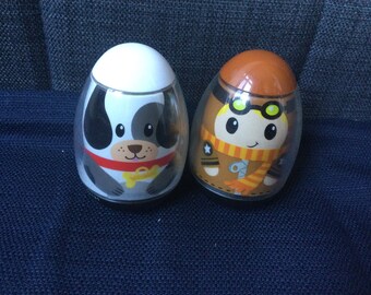 Dog Weeble Toy - Etsy