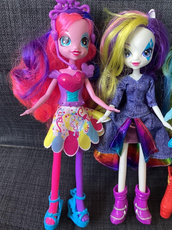 Retired My Little Pony MLP Group of Three Rainbow Roc… - Gem