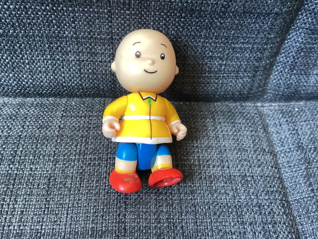 Reserved! Adorable Small Classic Caillou Posable Mini 3 Inch Figure - Etsy