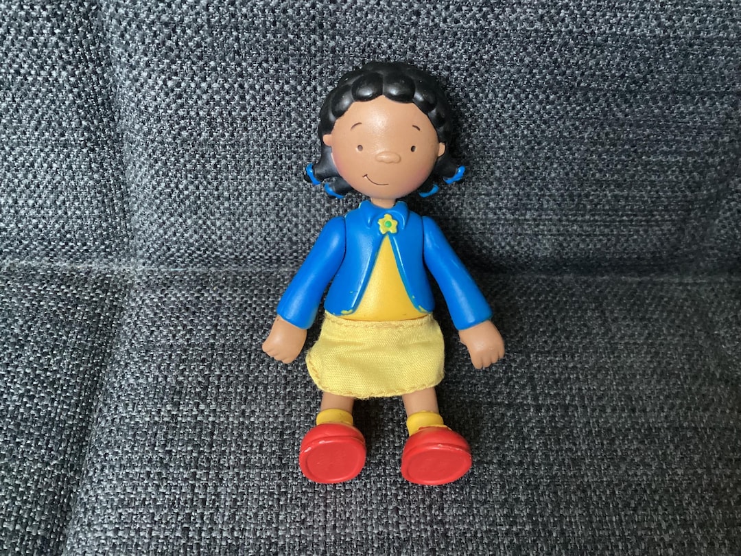 Vintage Caillou Friend Clementine, PVC Figure or Cake Topper, 3.5 Inch ...