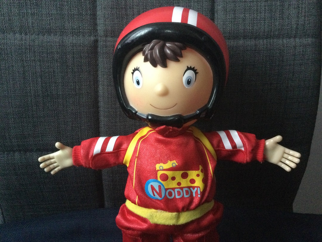 Retired Adorable Enid Blyton Noddy in Toyland 12 Inch Doll in Red Race ...