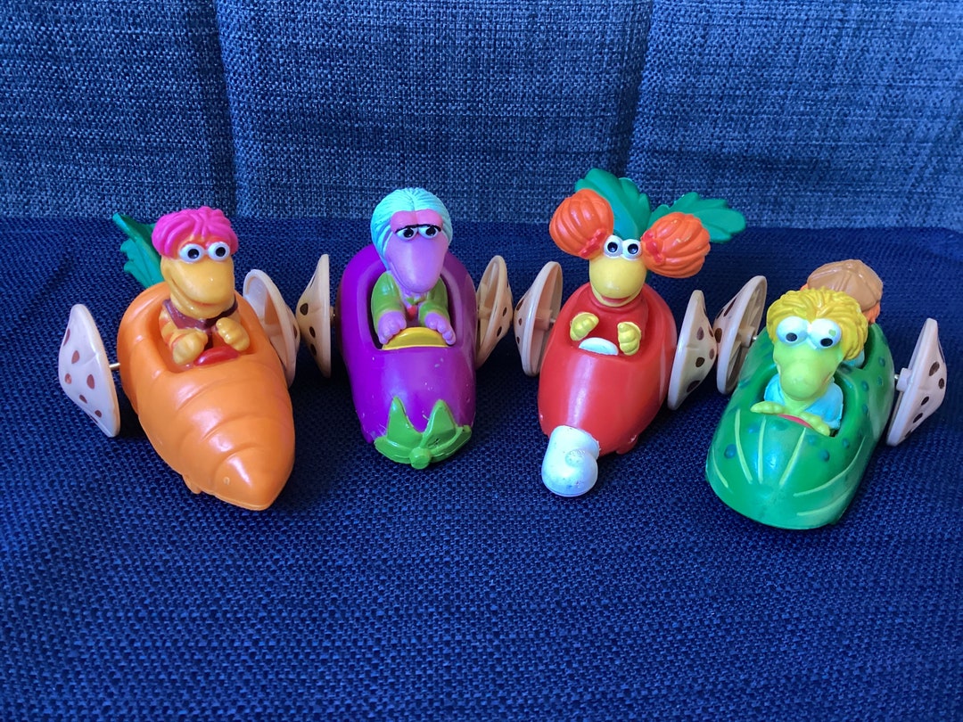 Vintage Set of Four Fraggle Rock Mcdonalds Happy Meal Wheelies Toys - Etsy