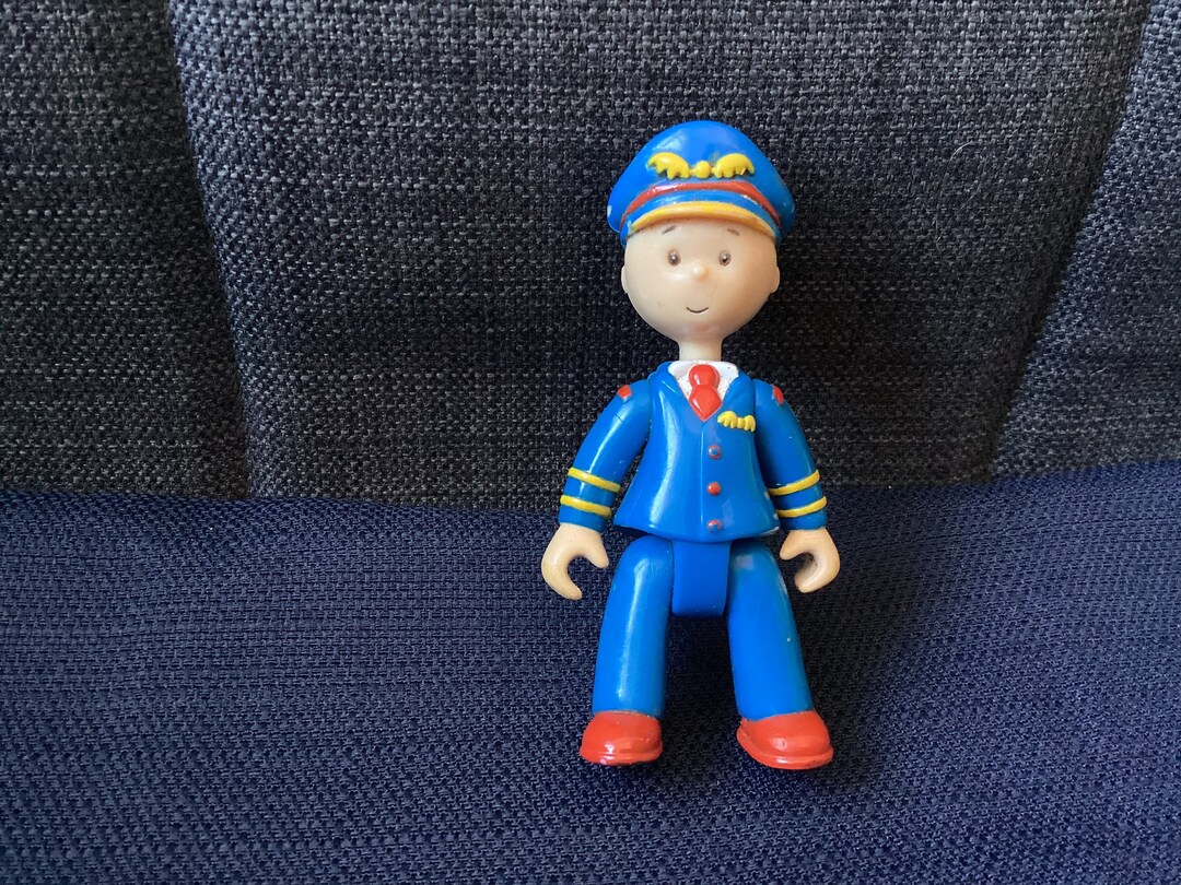 Vintage Caillou as Pilot Action Figure, Hard to Find - Etsy