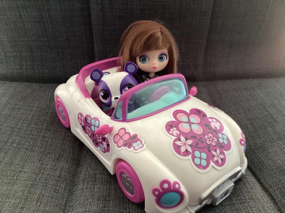 Retired Adorable Littlest Pet Shop LPS Blythe Mix and Match With Purple ...