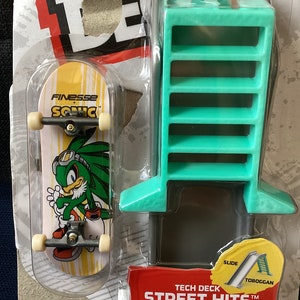 Retired Tech Deck Sonic Street Hits, Open Package, Slide - Etsy