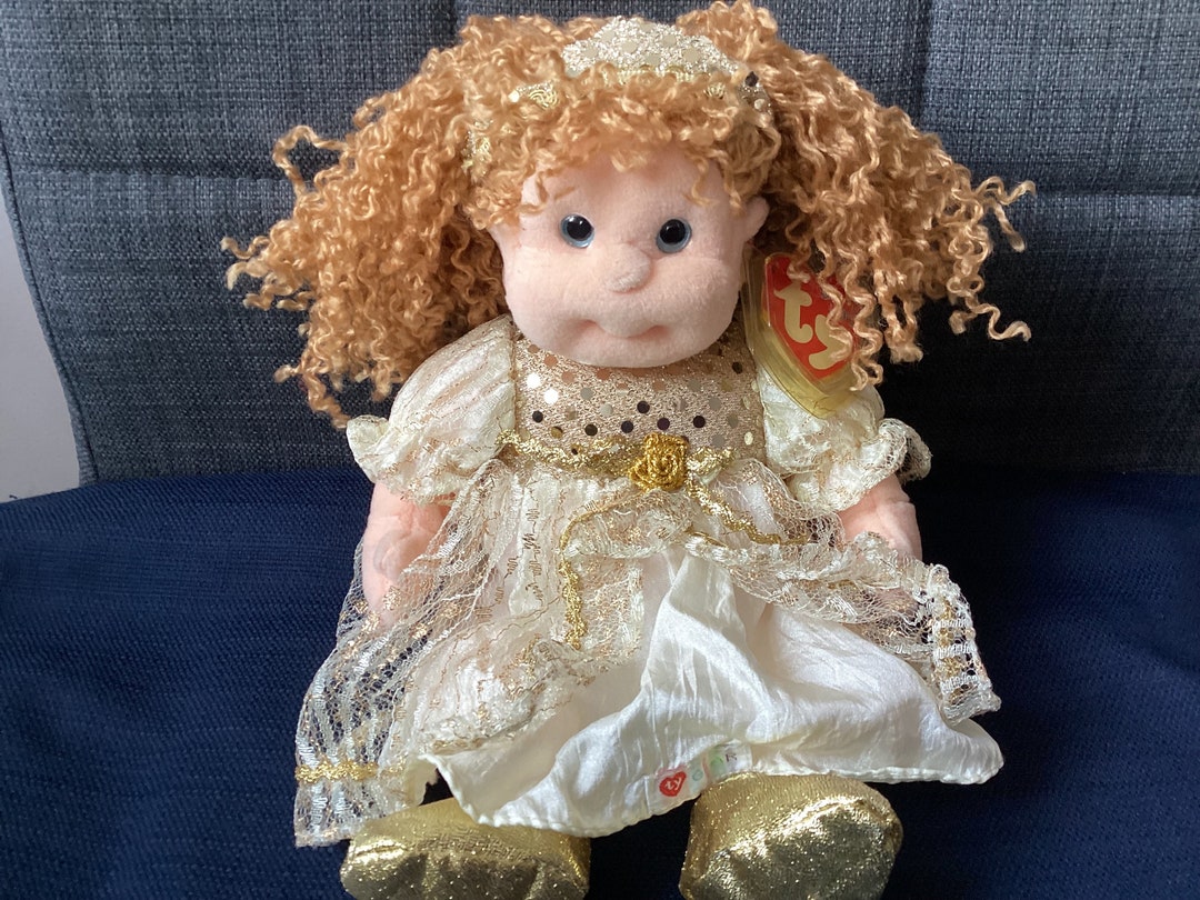 Vintage Adorable TY Beanie Kids Princess Doll With Full Outfit, Tag and ...