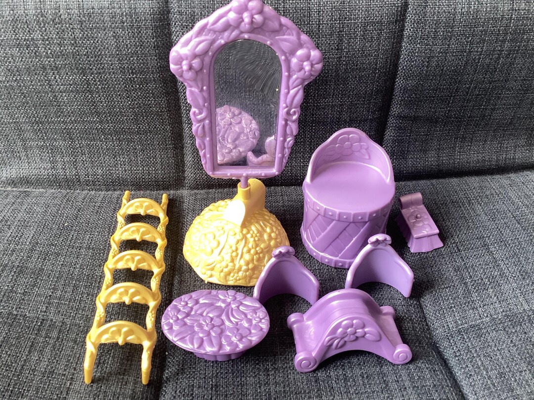 Vintage 80s Lady Lovely Locks Doll Pixietails Treehouse Extra Pieces ...