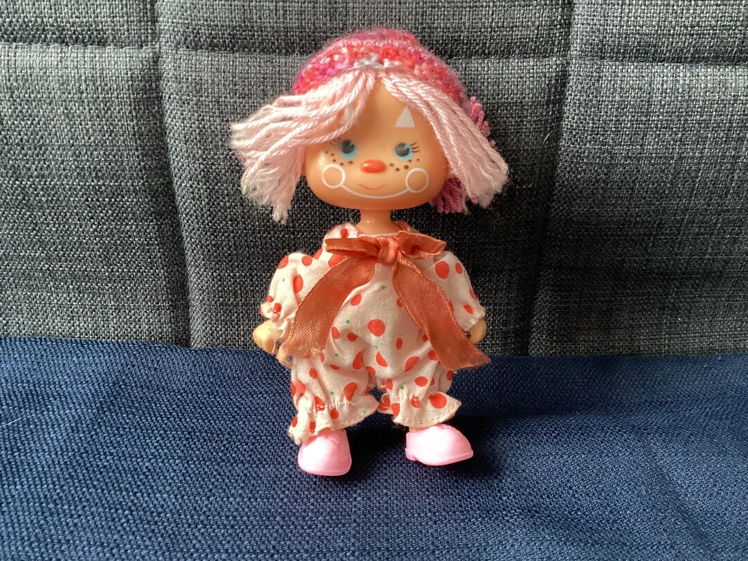 Vintage Adorable Picka Berry Clown Doll, Cherry, Cranberry, Arielle ...