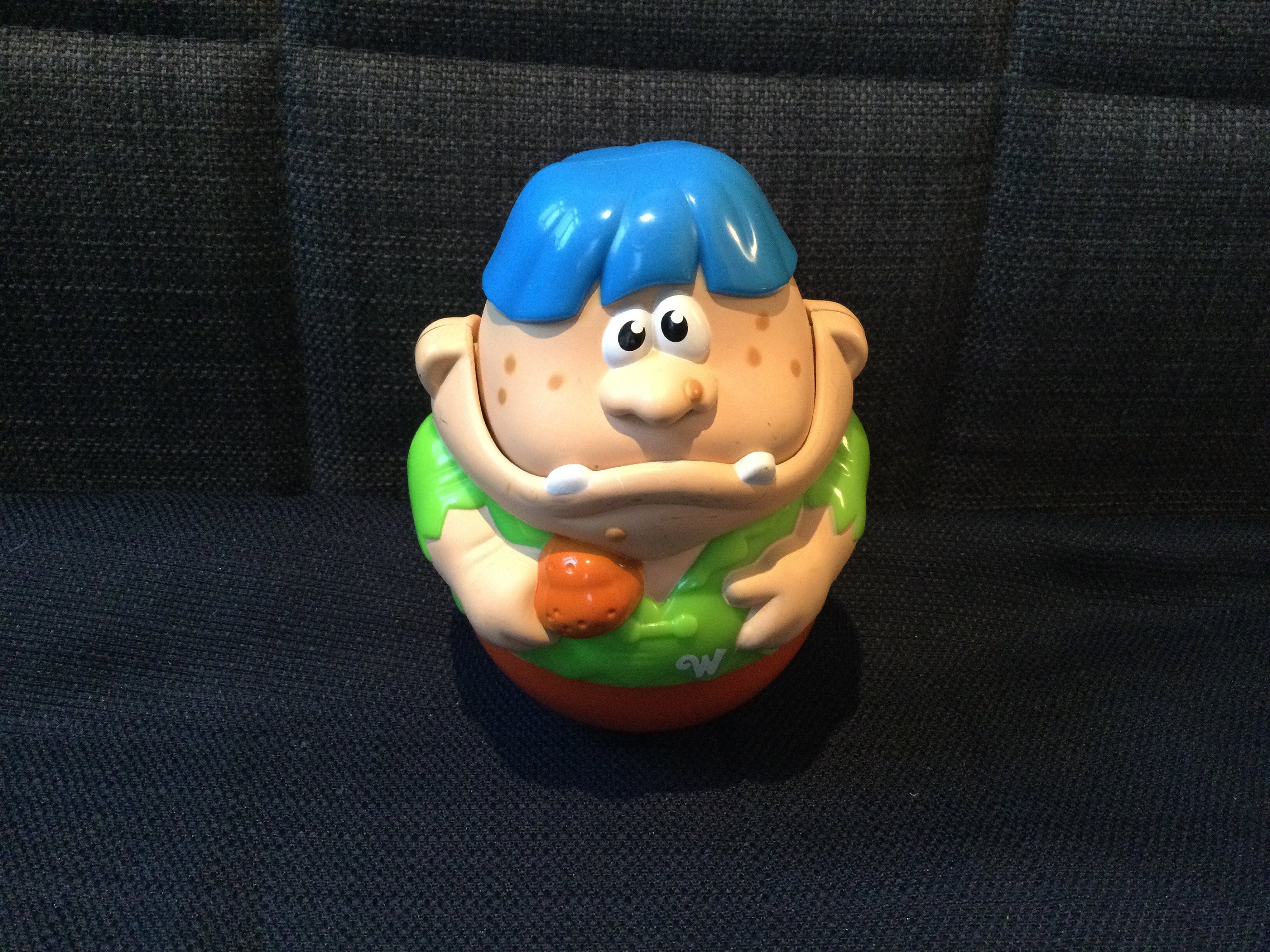 Vintage Unusual Extra Large Jumbo 4.5 Weebles Character With Blue Hair ...