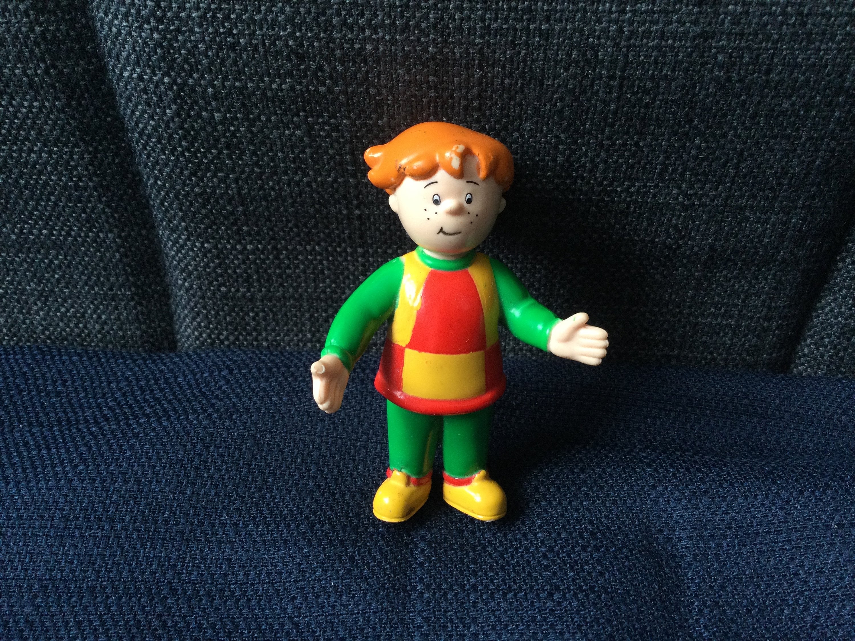 Vintage Caillou Friend Boris, PVC Figure or Cake Topper, Cinar 2000 ...